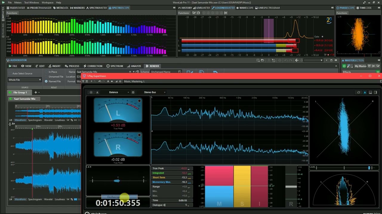Wavelab Pro 11.1 | Mastering | Song Mastering | Music Production | DP ...