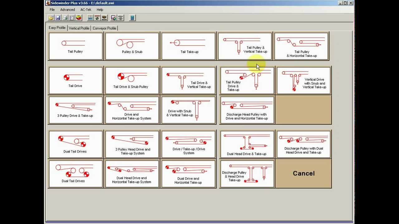 Sidewinder Tutorial 1 - Easy Profile Window (new feature) - YouTube