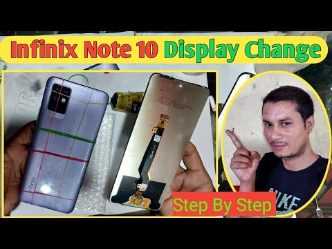 Infinix Note 10 Display Change | Step by Step | the Saif tech | - YouTube