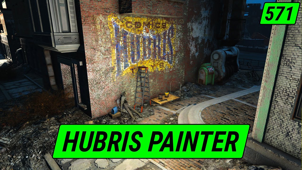 Hubris Painter | Fallout 4 Unmarked | Ep. 571 - YouTube