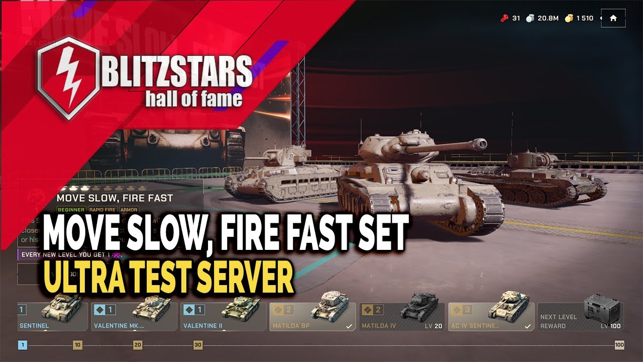📝Move slow, Fire fast SET 🚀Ultra Test | World of tanks Blitz - YouTube