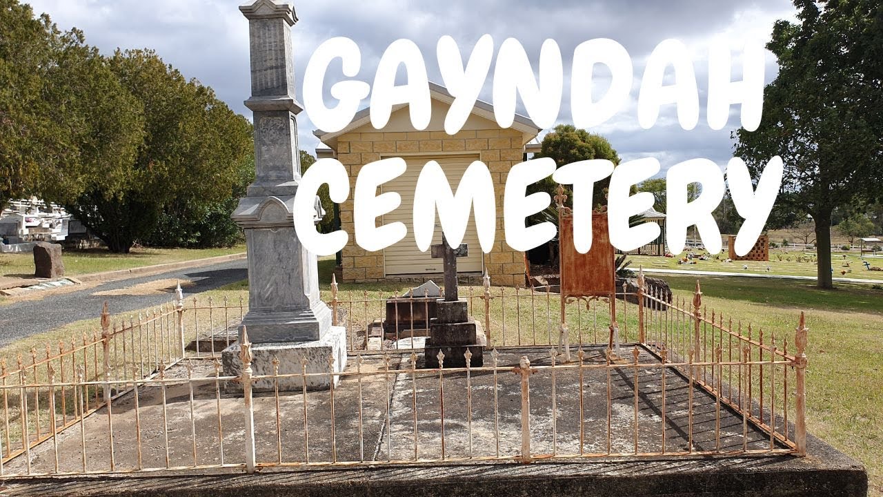 GAYNDAH CEMETERY - Queenslands oldest town - Graves dating back to 1850 ...