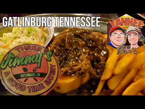 Three Jimmy's Good Time Eatery Review Gatlinburg Tennessee - YouTube