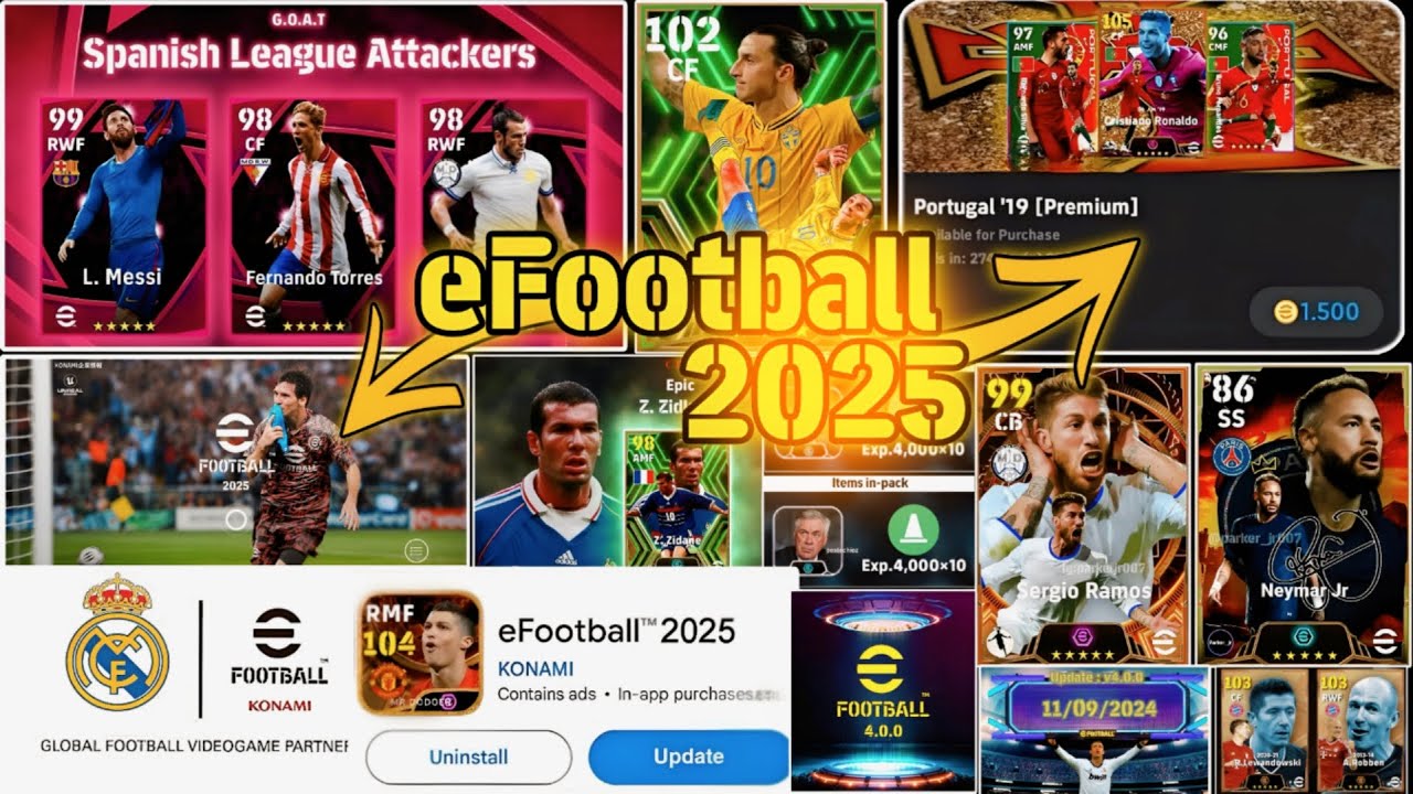 eFootball 2025 Release Date Full Information ! New Premium Ambassador ...
