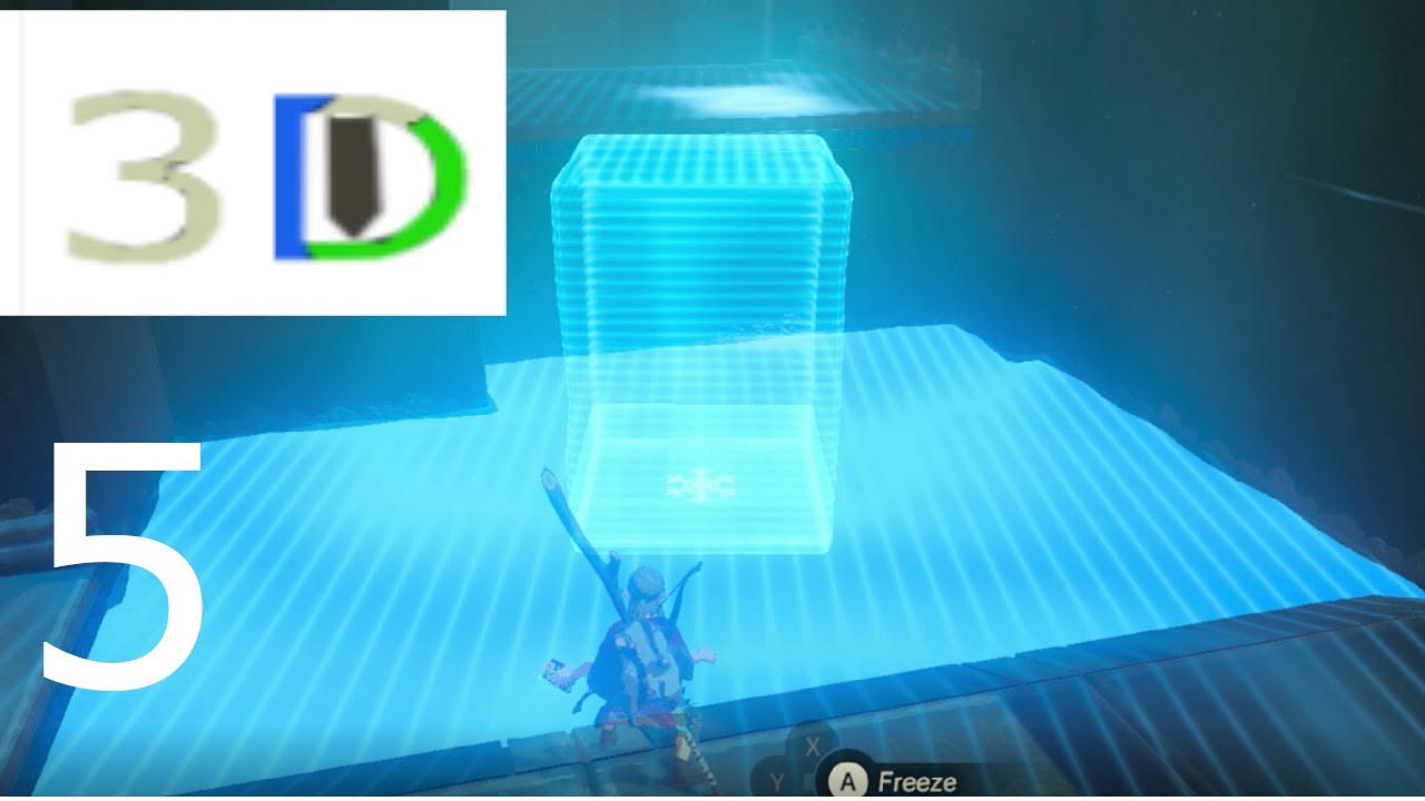 The Legend of Zelda Breath Of the Wild Part 1 Episode 5 Freezing ...