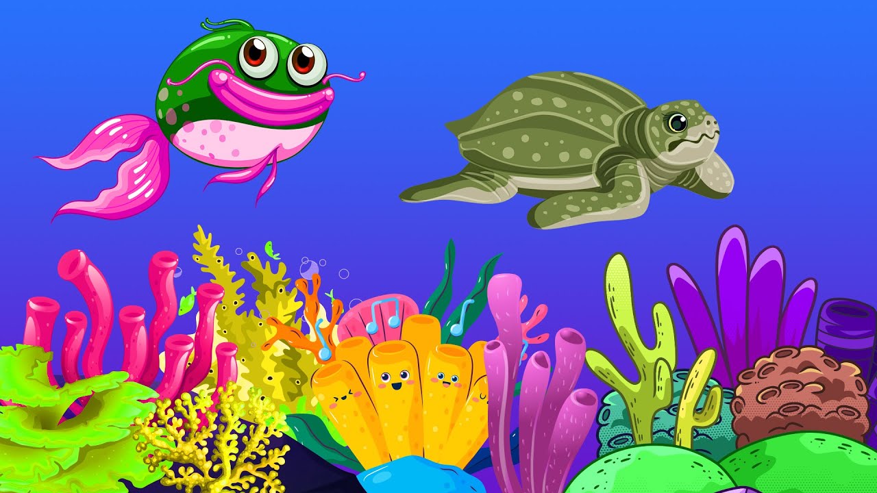 Fish aquarium. Fish lullaby. Bedtime lullaby & calming undersea ...