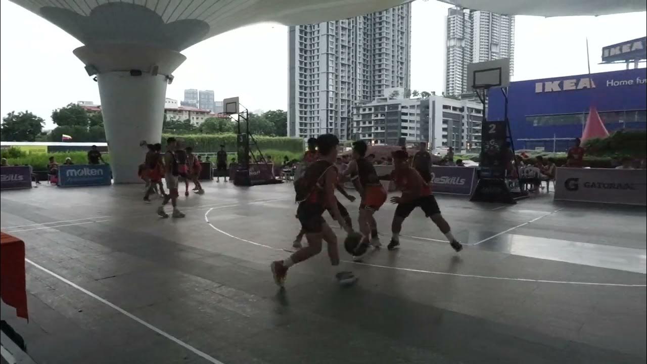 GATORADE 3x3 Circuit 9 @ MyTown Shopping Centre 🎉 [Last 16 - U15 - team Niubi JC vs team J-3 No ...