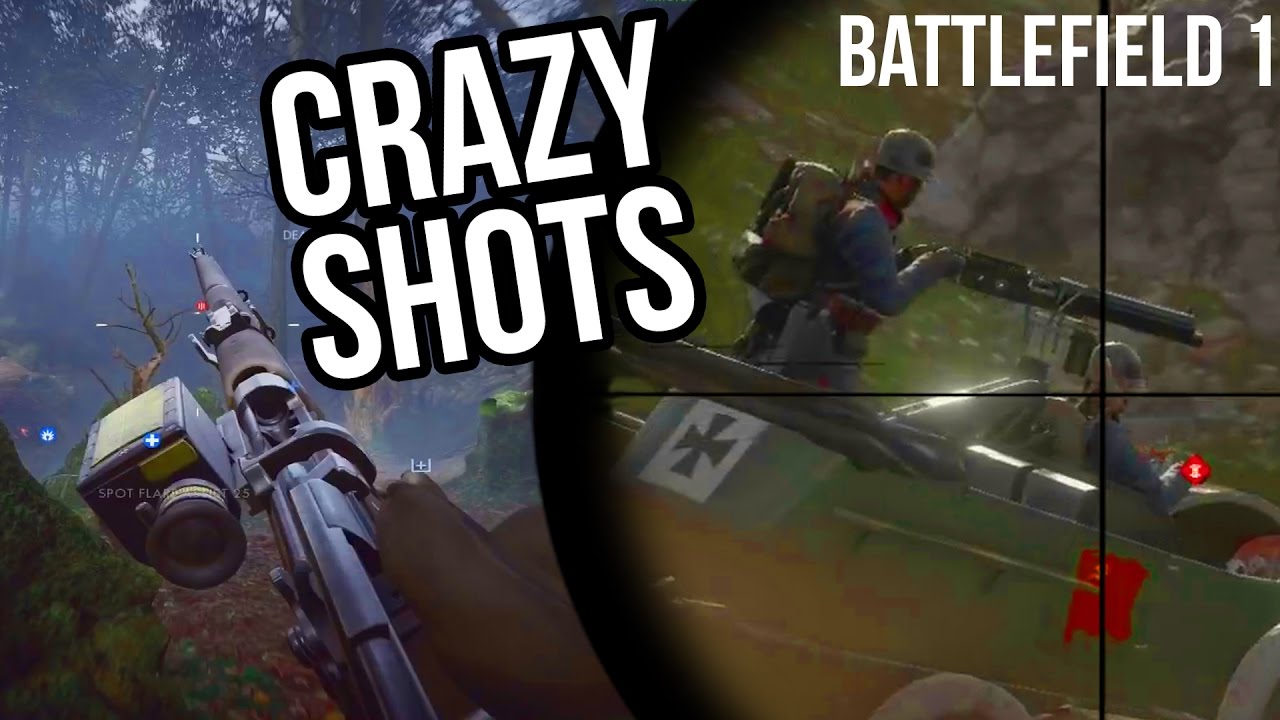 BATTLEFIELD 1 EPIC SNIPER SHOTS | BF1 Sniping drivers + Flare kills ...