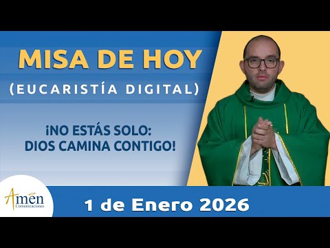 Misa de hoy Jueves 1 Enero de 2026 l Padre Carlos Yepes | Eucaristía Digital