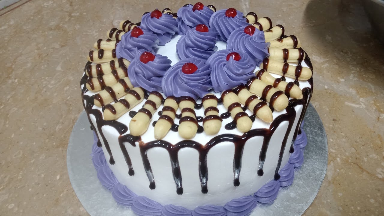 how to Make design |new cake recipe |chocolate cake Decorating |new ...