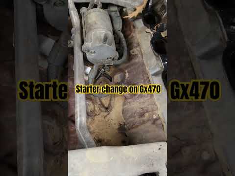 Starter location on #lexus #gx470 #gx460 #lx470 #toyotasequoia #toyota ...