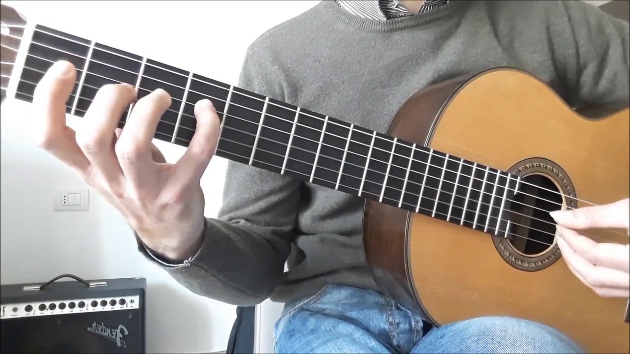 Lezione n.2: accordo e scala di Sol Maggiore - YouTube