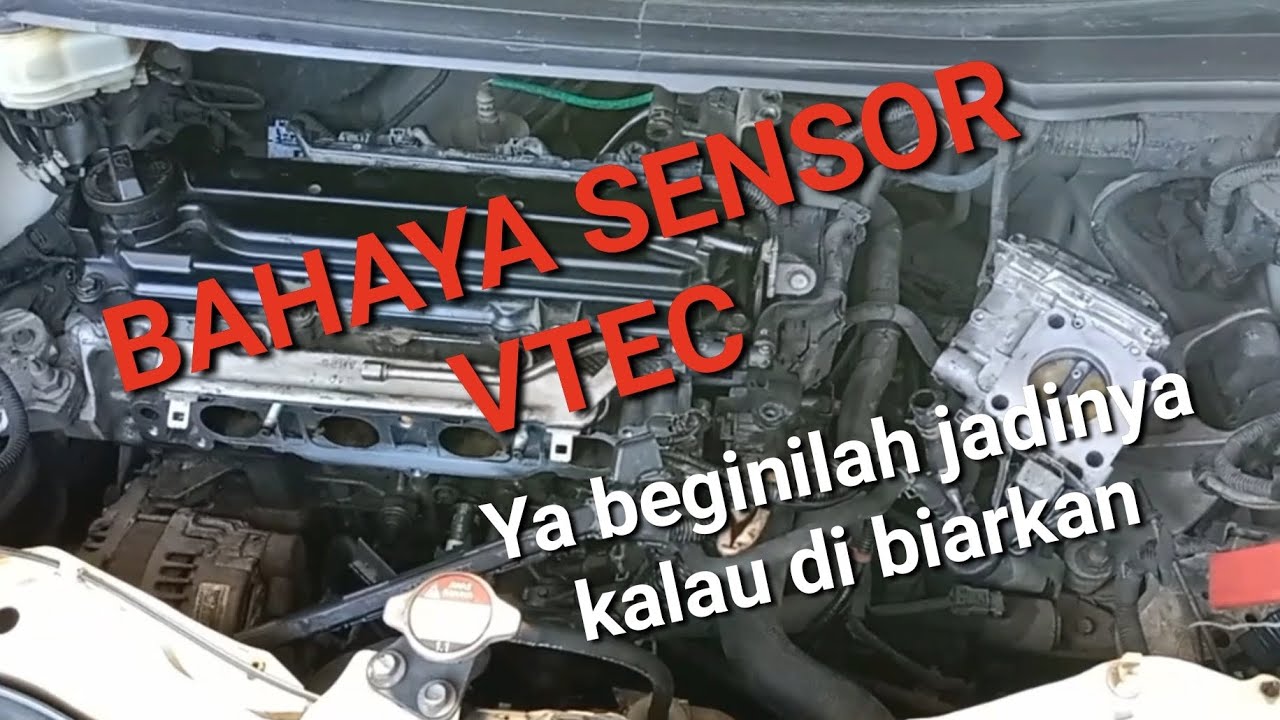 honda freed sensor i vtec penyebab oli berkurang - YouTube