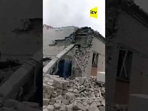 Ukraynada İES vuruldu - Vinnitsya vilayətindən son görüntülər