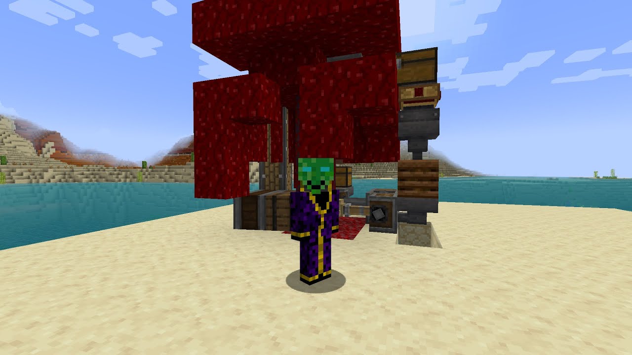 Automatic Nether Wood and shroomlight Farm - Vault Hunters / Create Mod ...