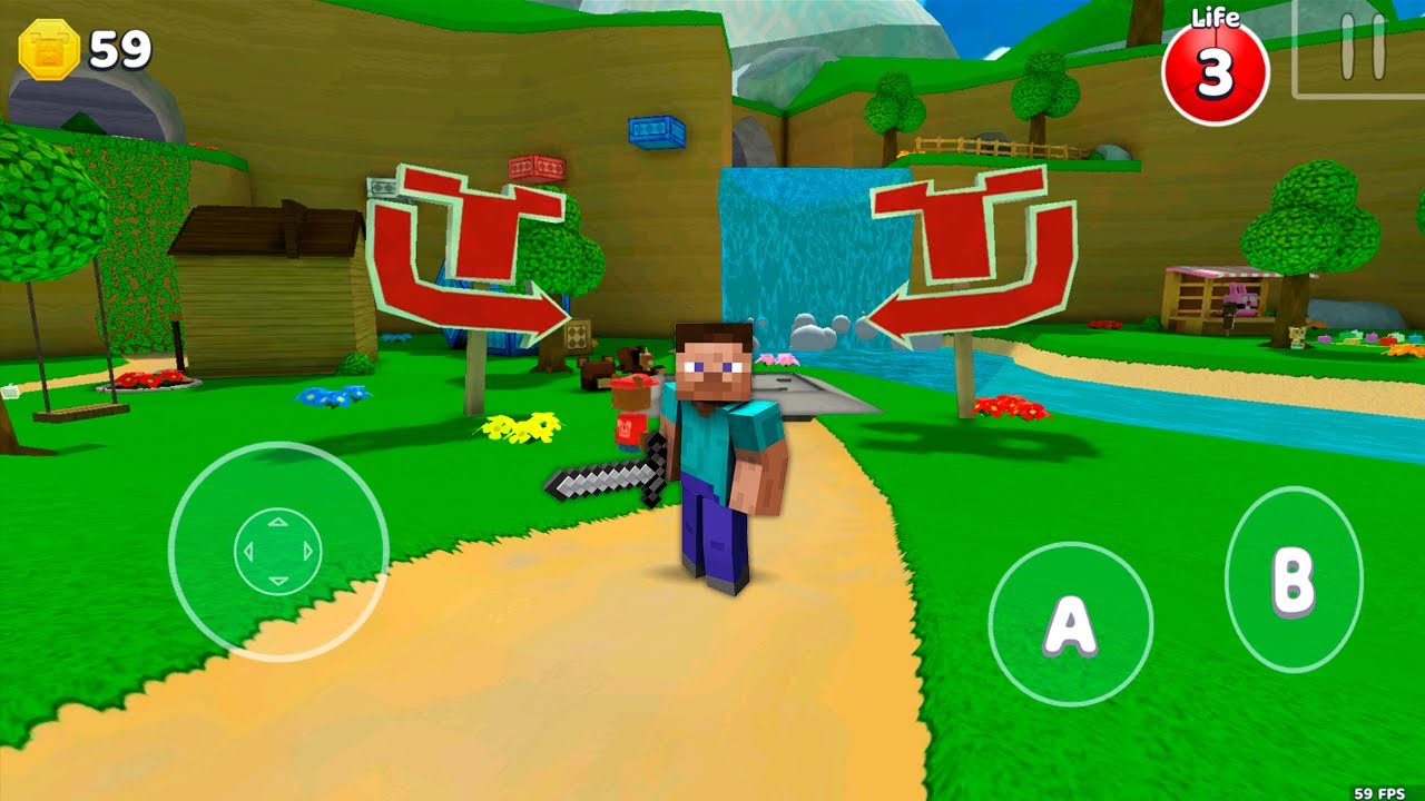 Steve Minecraft - Super Bear Adventure Gameplay Walkthrough - YouTube