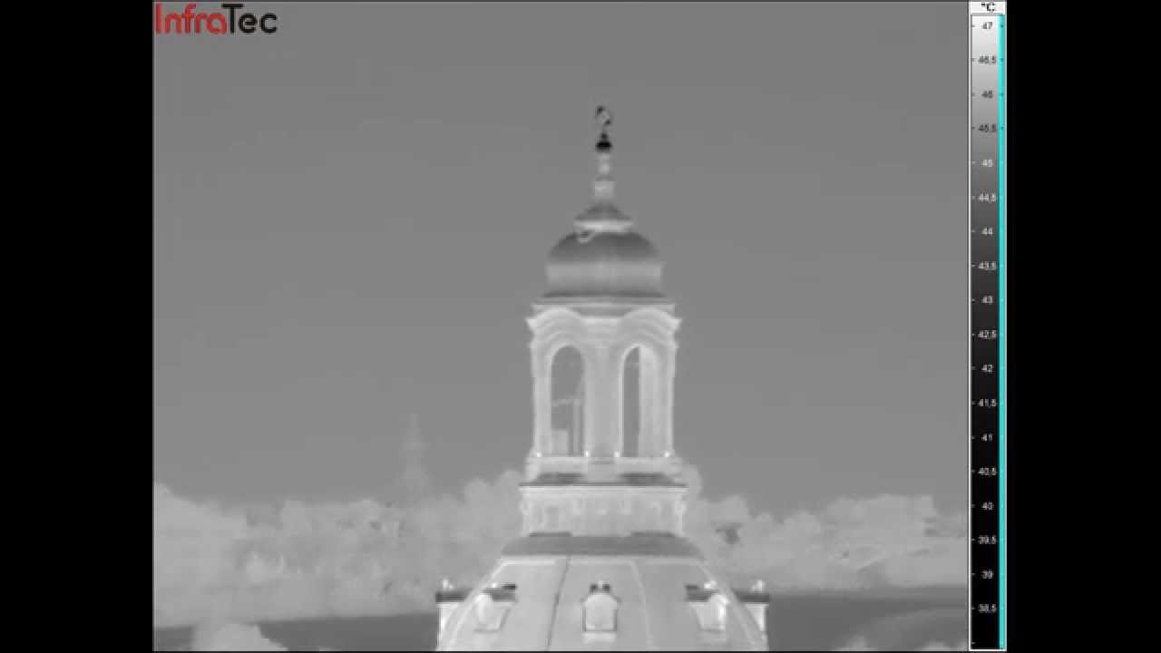 InfraTec ImageIR 640x512 InSb Detector with Zoom Lens - YouTube