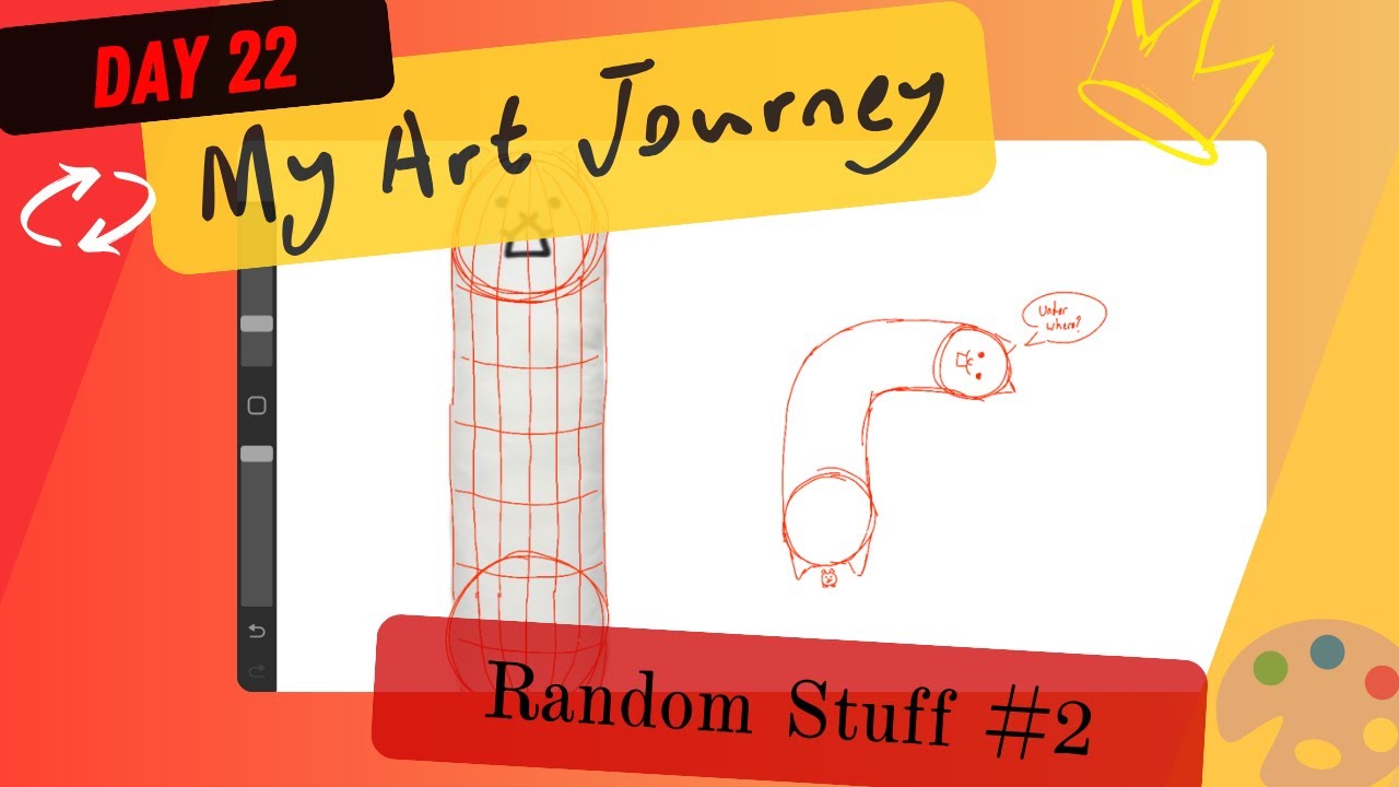 Day 22 of Drawing Until I Can Draw - Random Stuff #2 - YouTube