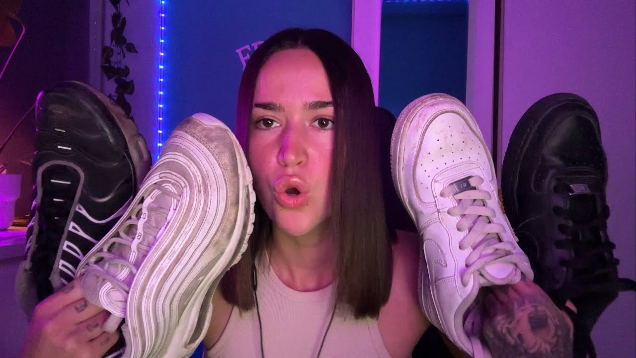 ASMR | FAST AGRESSIVE TAPPING with my SHOES - YouTube