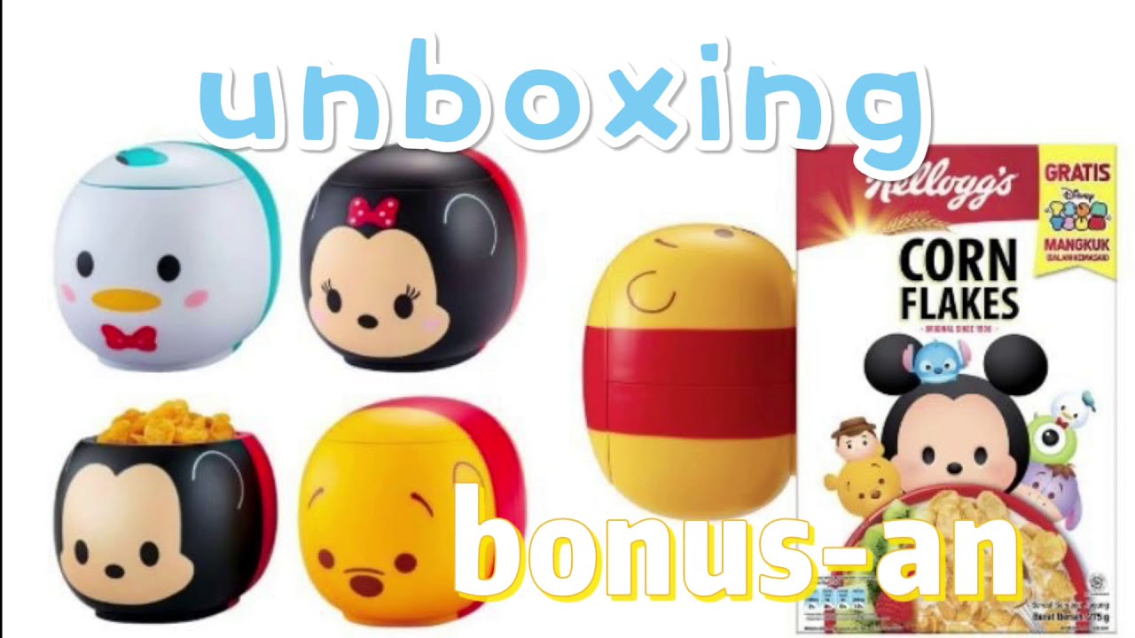 [ unboxing ] bonus kellogg’s Corn Flakes Disney - YouTube