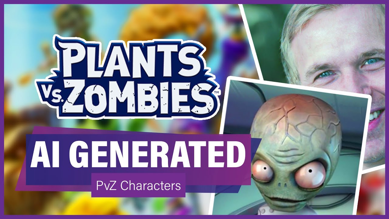 AI Generates Plants vs Zombies Characters in Real Life!! | PvZ: Battle ...