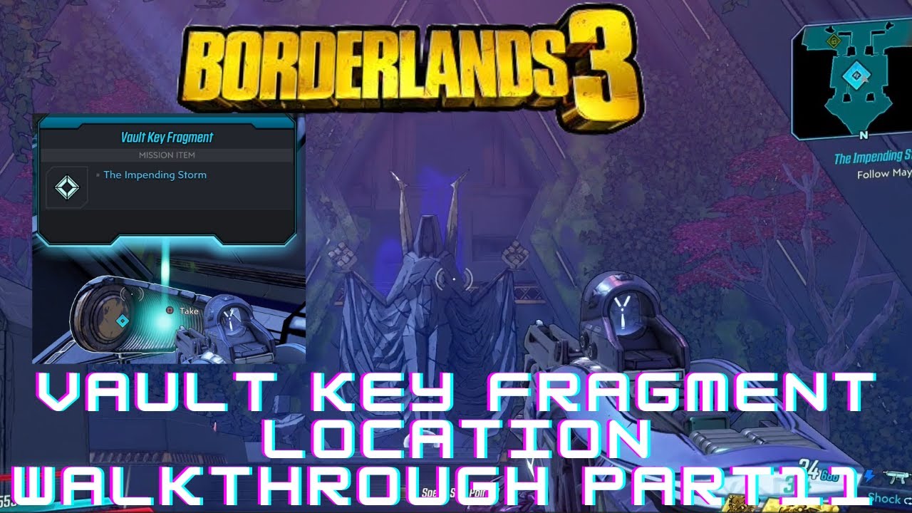 The First Vault Key Fragment! Borderlands 3 Walkthrough Part 11 - YouTube