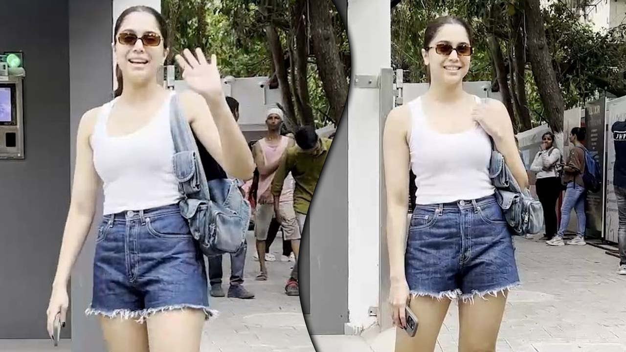 Munjya Girl Sharvari's Casual-Classy Super-Sassy Look For Her Gym ...