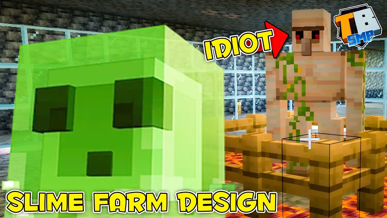Minecraft » SLIME FARM DESIGN « Truly Bedrock SMP [25] - YouTube