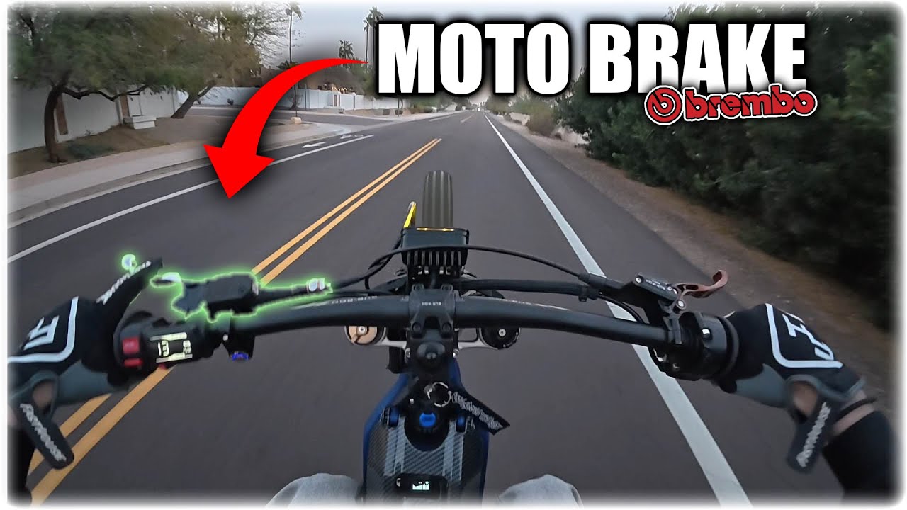 I installed the BEST Surron Brakes.. are they worth it? - YouTube