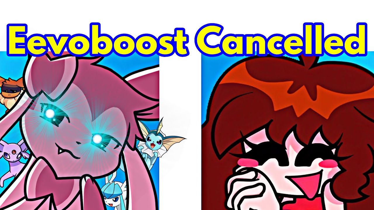 Friday Night Funkin' Eevoboost Cancelled Build / Pokemon (FNF Mod/Hard ...