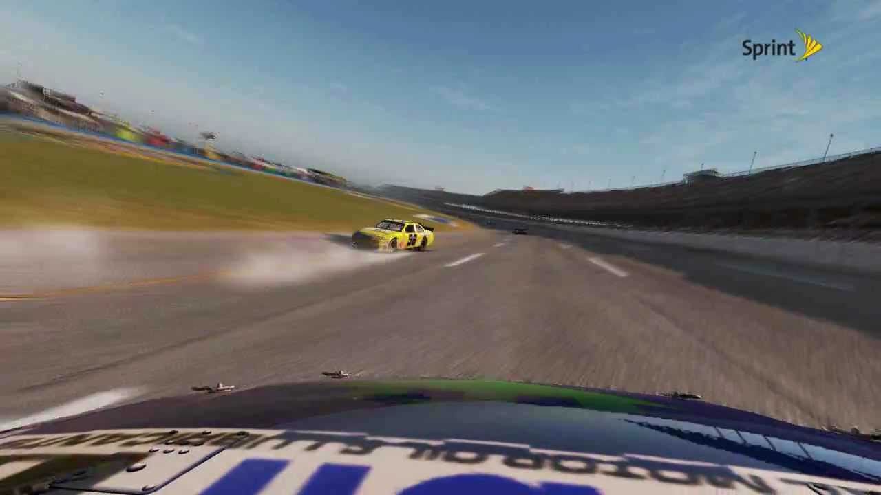 Nascar 2011 the Game Blowover Wreck (HD) - YouTube