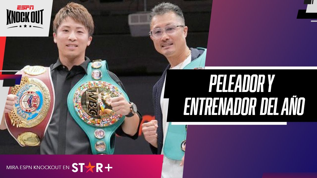Naoya y Shingo Inoue, Peleador y Entrenador del año - YouTube