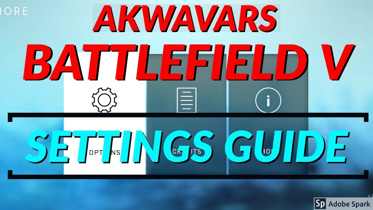 BF 5 PS4 Settings Guide - FOV + Sensitivity and Controls 🎮 - YouTube