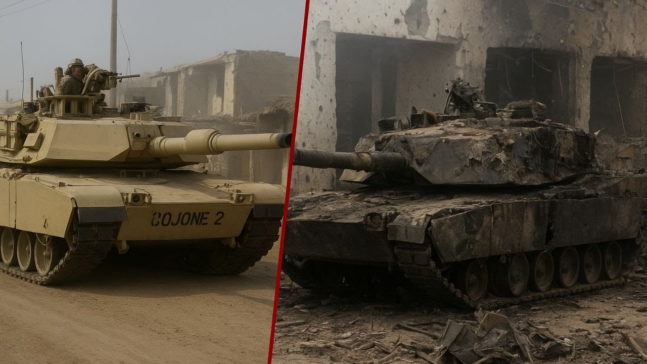 M1 Abrams Tank - The tank that survived 7 RPGs and a VBIED in Fallujah ...