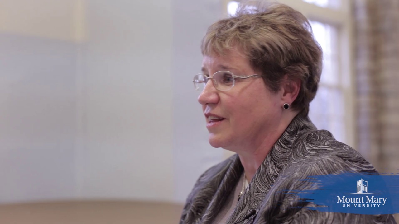 Dr. Pharr and her commitment to Catholic education - YouTube