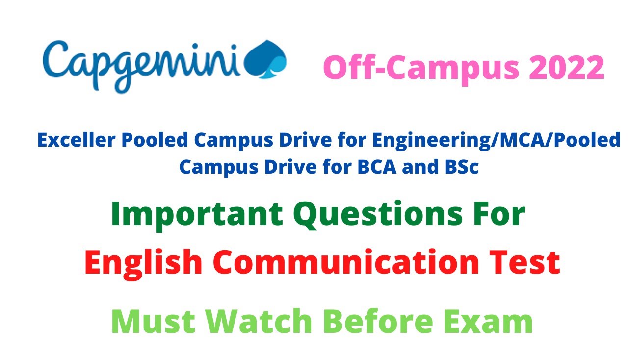 English Communication Test Capgemini Off Campus Accenture All english-communication-test-capgemini-off-campus-accenture-all