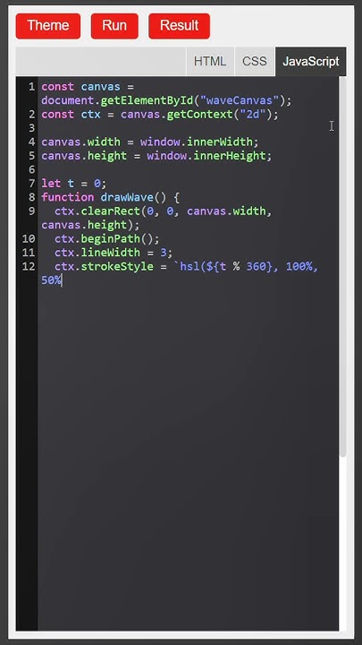 Neon Waveform Animation - YouTube