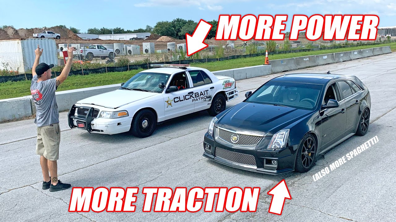 CTS-V Wagon vs. GT500 Swapped Cop Car! + Ruby is Getting a NEW ENGINE ...