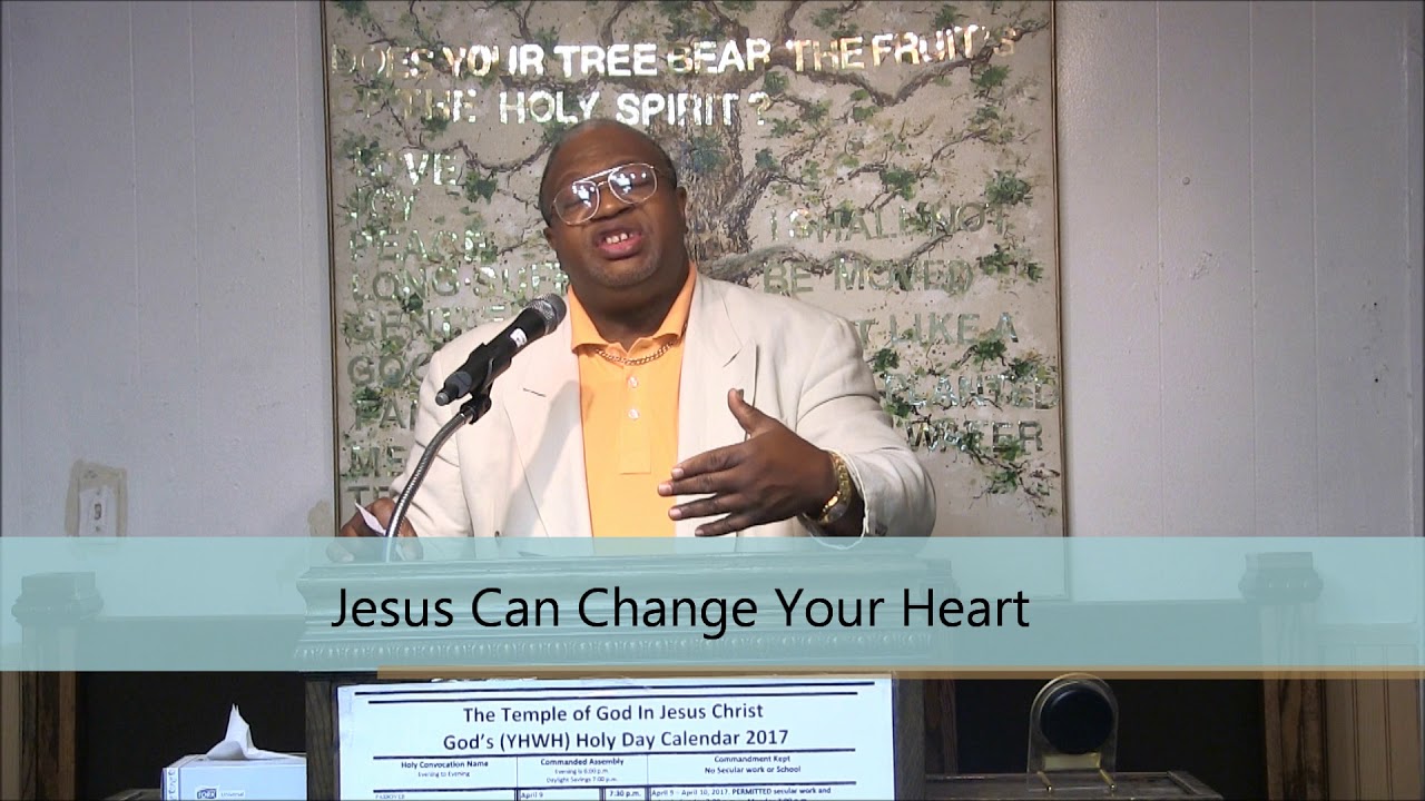 Jesus Can Change Your Heart - YouTube