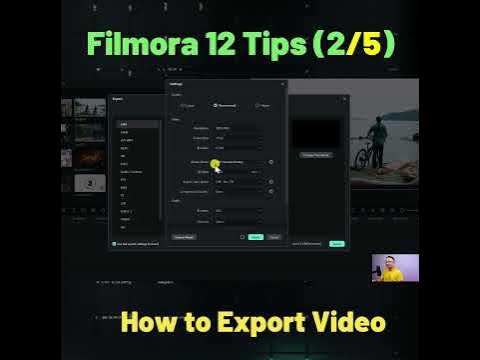 Filmora 12 BEST EXPORT SETTINGS for YouTube #shorts - YouTube