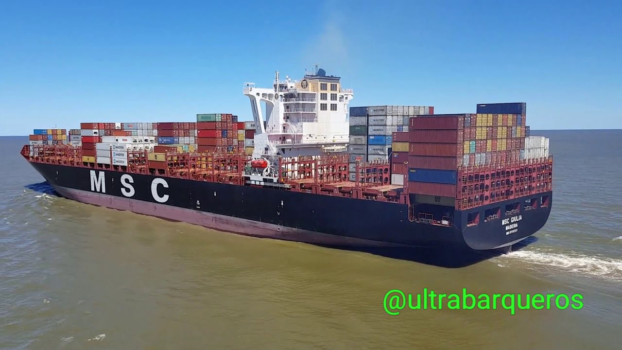 Container Ships NORDAMELIA, MSC GIULIA & MSC HANNAH/ Bulk Carrier Ships ...