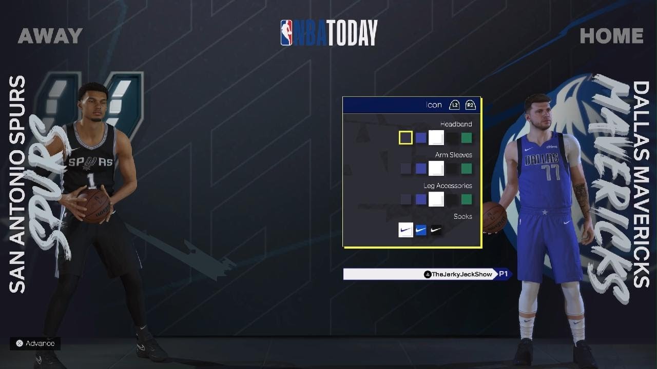 NBA 2K25 Dallas Mavericks Starting 5 Player Introduction - YouTube