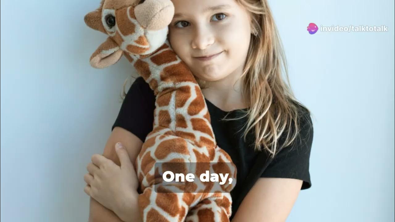 Heartwarming Friendship Little Girl lily & Gerry the giraffe - YouTube