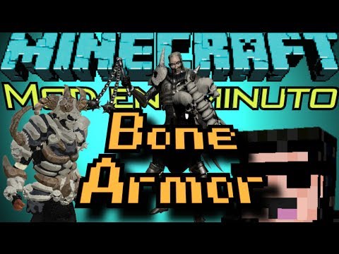 Mod En 1 Minuto ║ Bone Armor / Armadura De Hueso ║ Minecraft ║ #056 ...