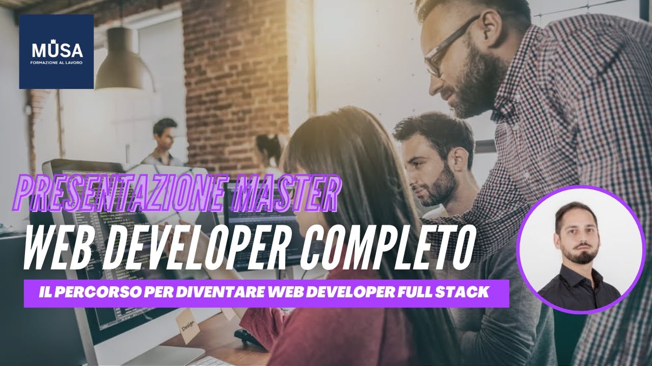 Diventa Programmatore Web con il Master Web Developer Completo di Musa ...