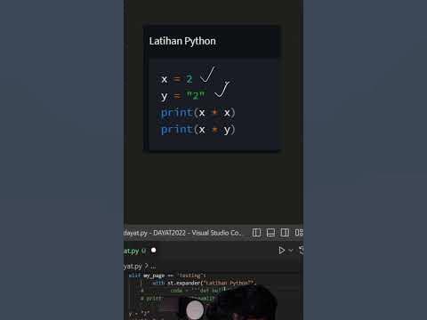 Latihan Coding Python Part 1 - YouTube