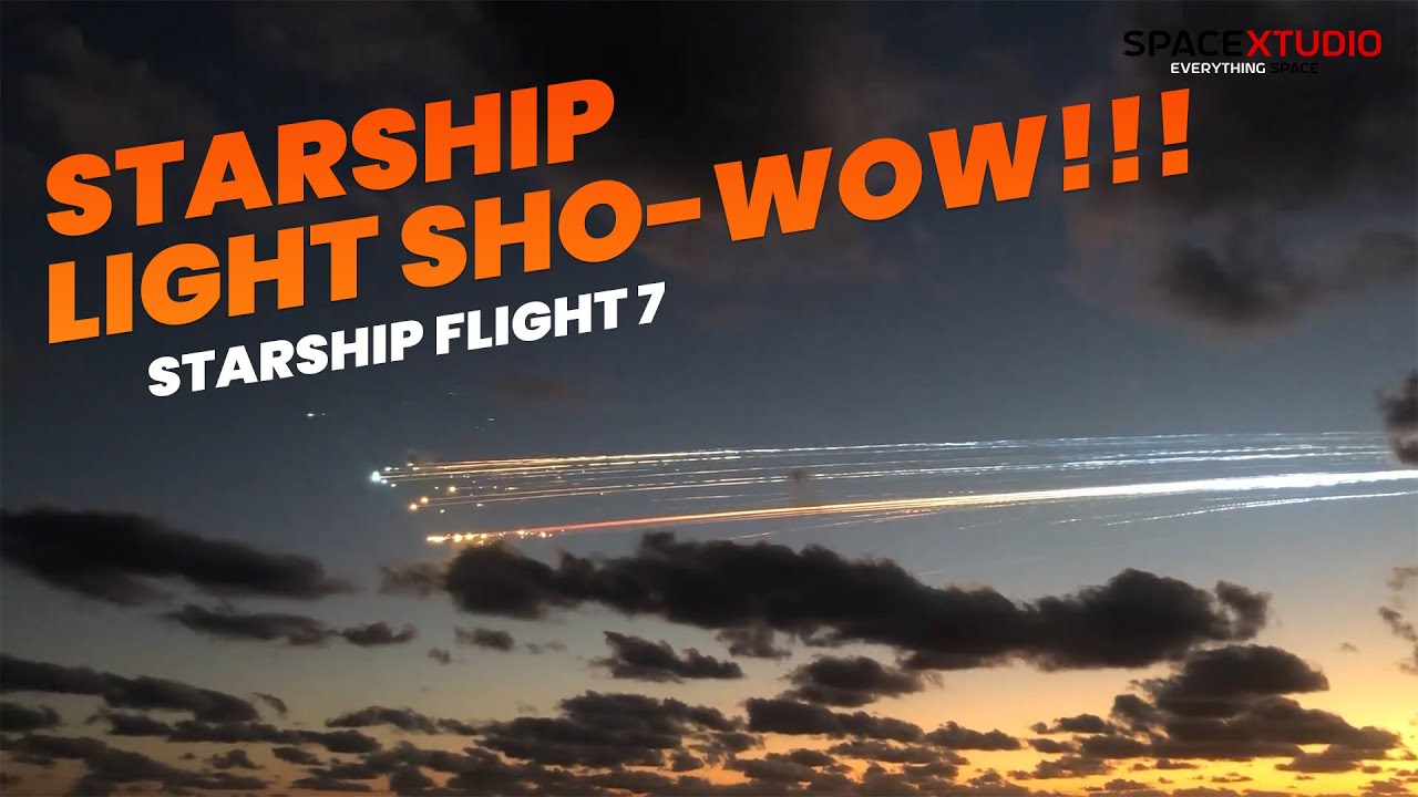 Starship Put On A Great Light Show Despite an RUD | Starship Explosion ...