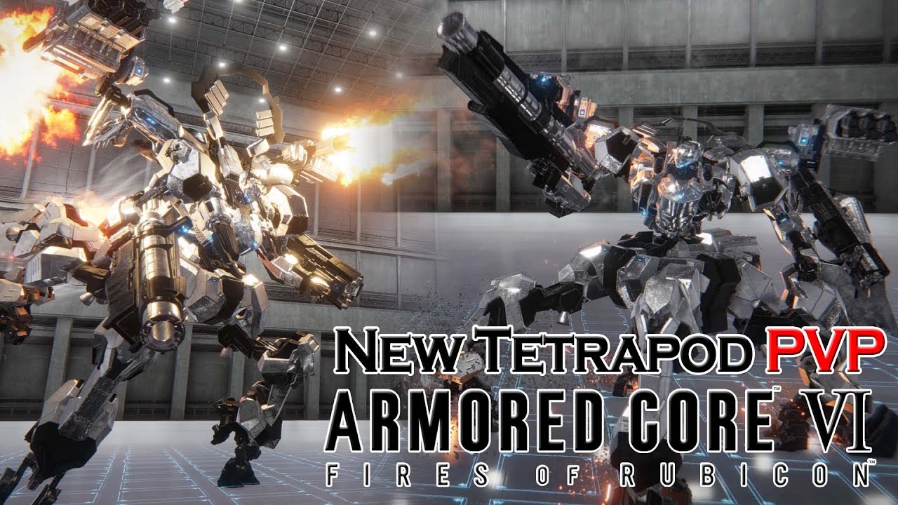 [아머드코어6] 여전히 강한 4각 빌드, 바주카 태양쇼 PVP | AC6 TaiYangShou Bazooka Tetrapod ...