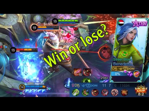 Benedetta INSANE montage mobile legends | rank