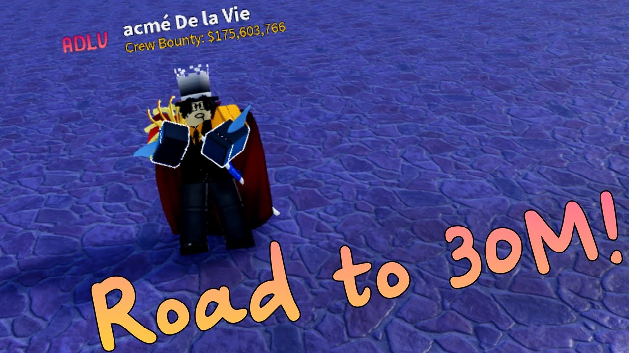 Blox Fruit ! Road to 30M bounty - YouTube